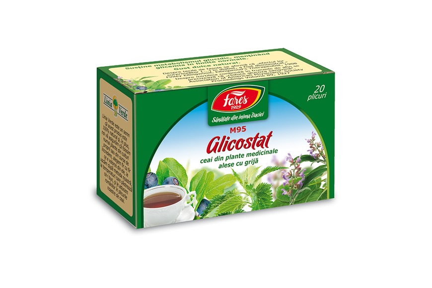 Ceai Glicostat Doze - www.apoteca-farmacie.ro